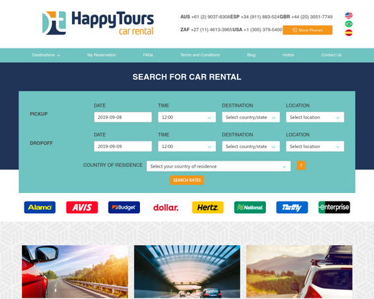 Happy Tours Car Rental - TopRentalCarReviews